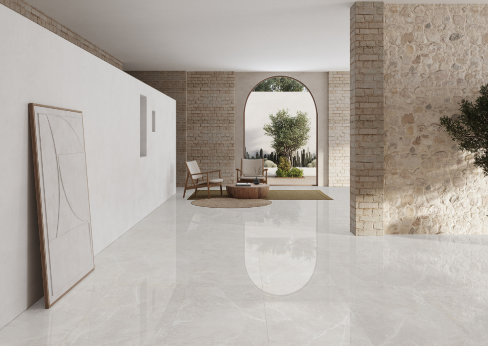 плитка Monreale Sand 60x120 PL глянцева, полірована під мармур | Azuvi ...